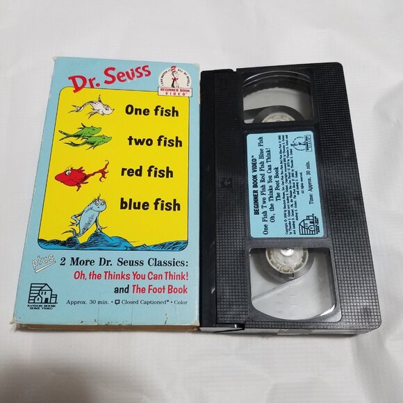 Dr. Seuss | Other | Dr Seuss One Fish Two Fish Red Fish Blue Fish Oh ...